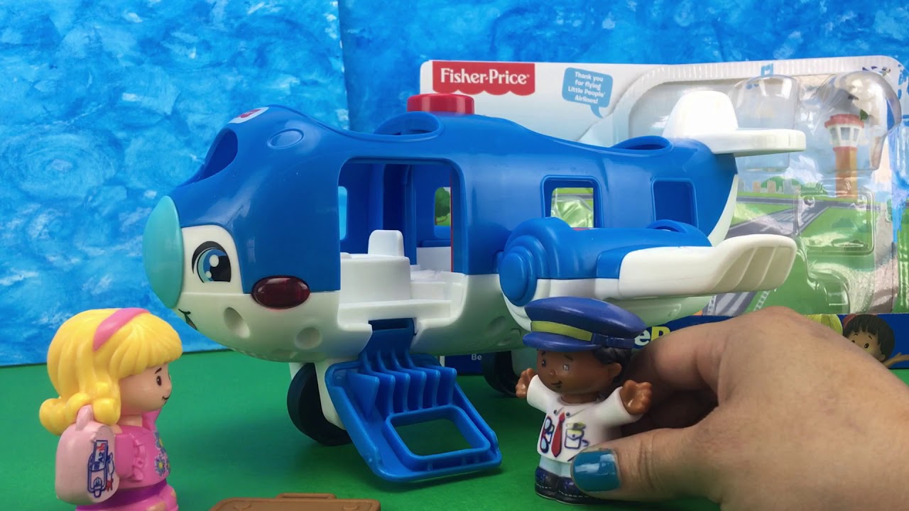 Little People se van de Viaje! Con su nuevo Avion! - YouTube