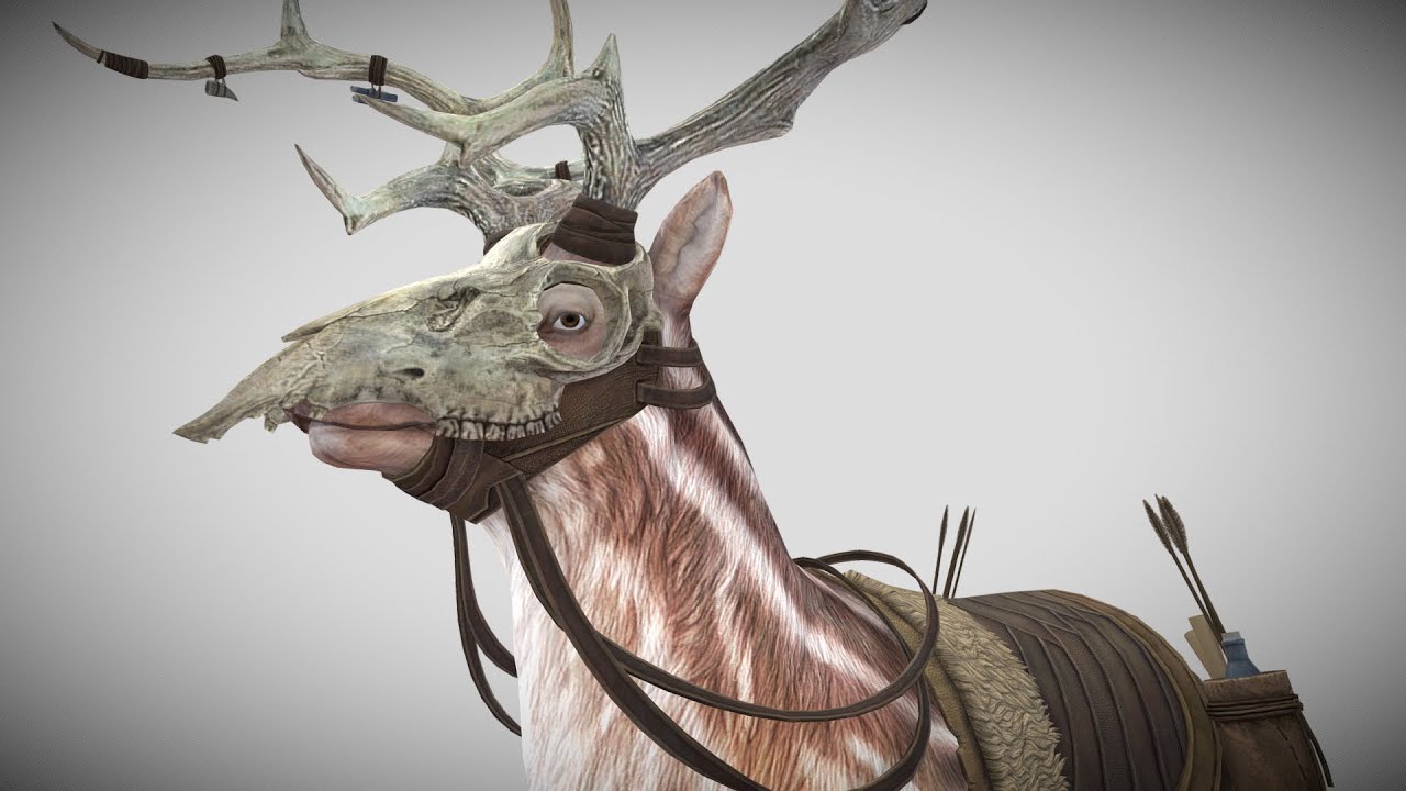 Falinesti's Faithful Totem Elk ∣ ESO › Mounts › Cervines - YouTube