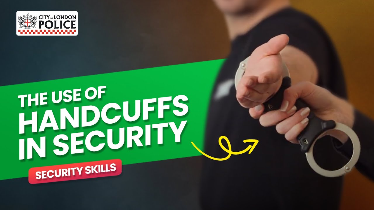 Proper Handcuff Use for Security Personnel | Security Skills - YouTube