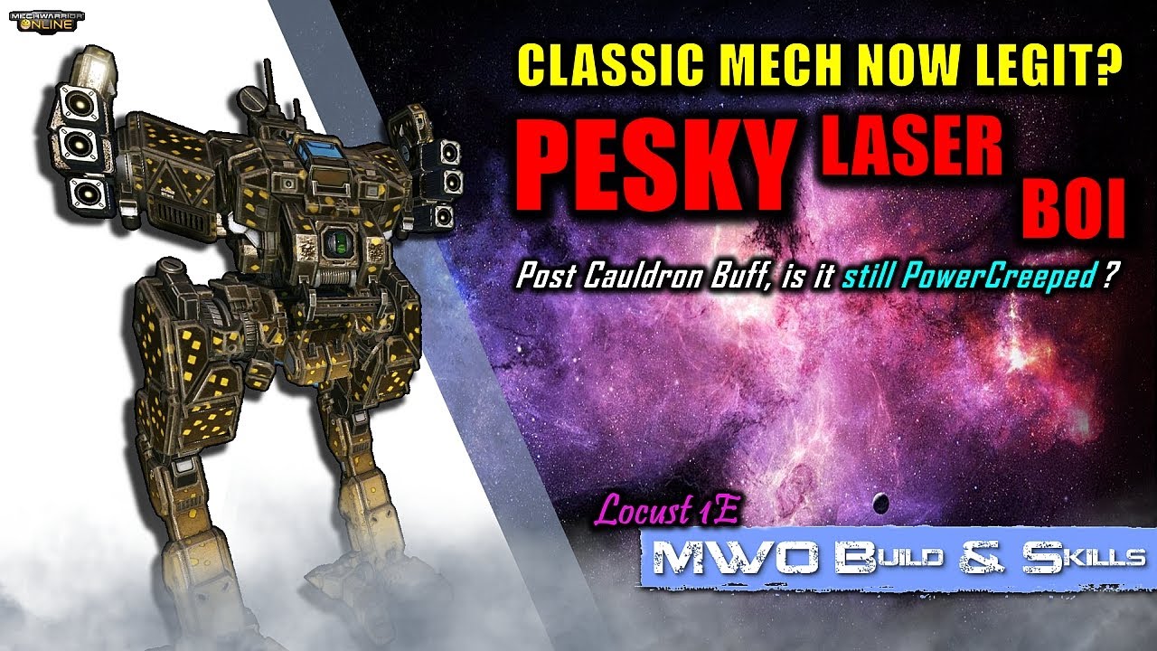 [BRxV] MWO Build & Skills : Classic Locust Now Legit? - YouTube
