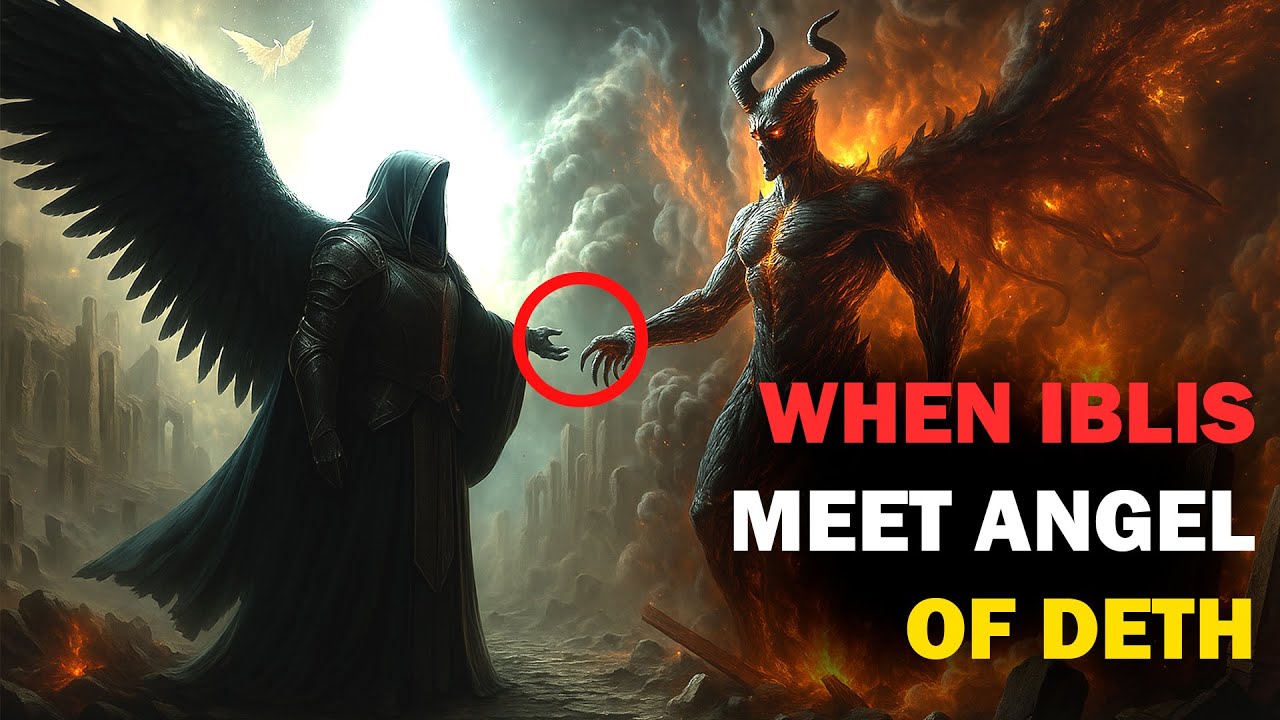 The meeting between Shaitan and the angel of death | Islam - YouTube