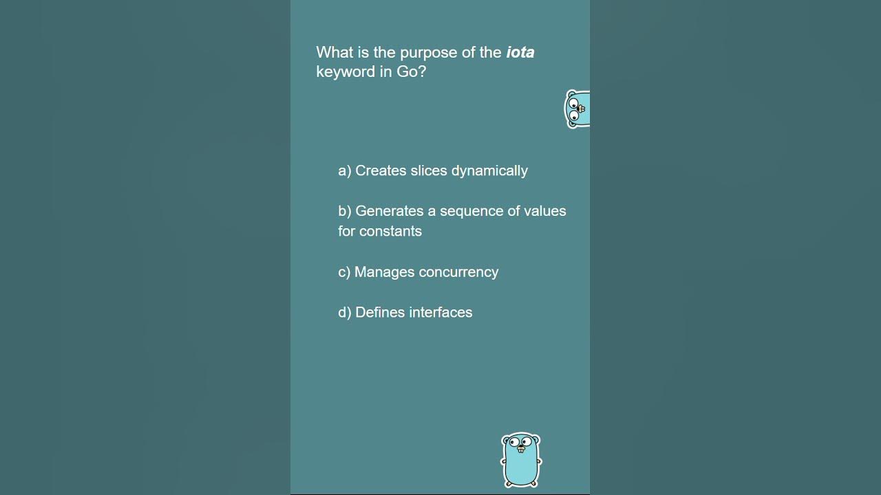 Golang Interview Question #2 #interviewquestions #golang - YouTube
