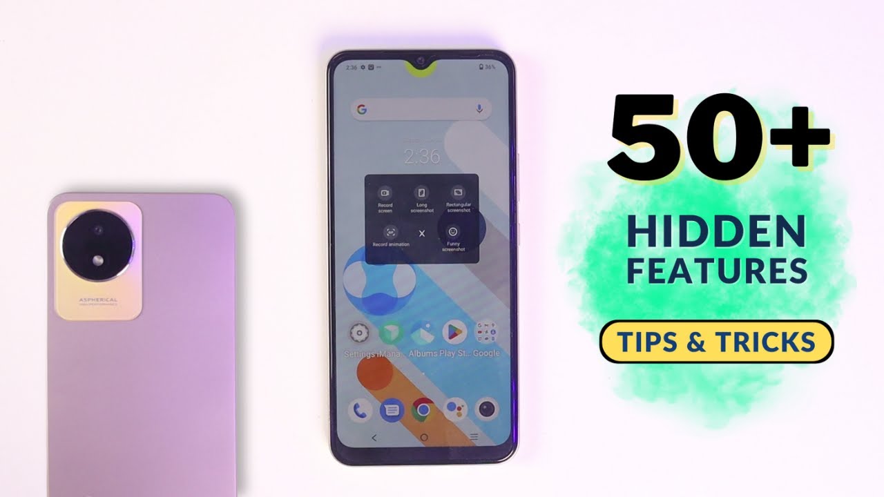 Vivo Y02T Top 50+ Hidden Features | Vivo Y02T Tips and Tricks - YouTube