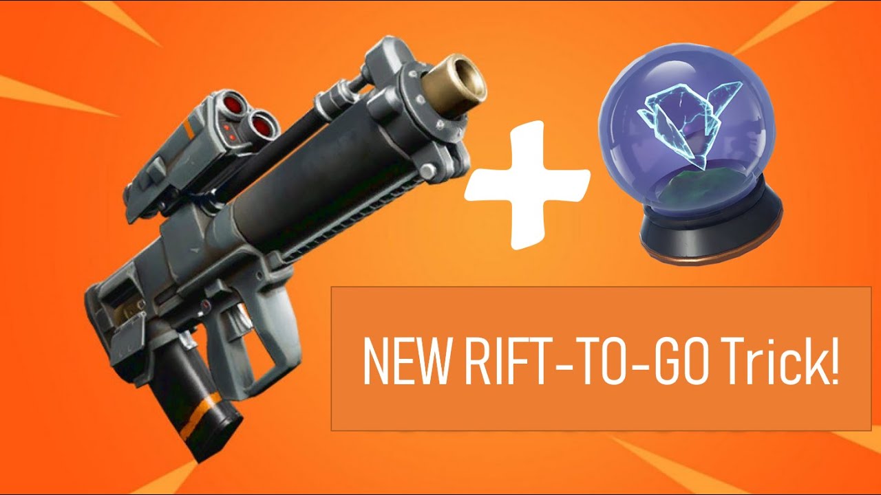 NEW RIFT-TO-GO Trick + New Grenade Launcher Season 9!! Fortnite Battle ...