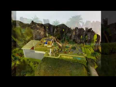 Thunderbirds- Tracy Island Diorama - YouTube