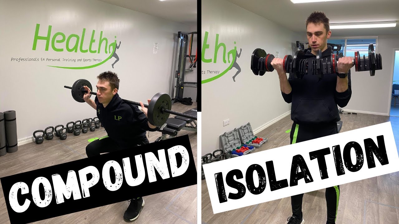 compound vs isolation for beginners - YouTube