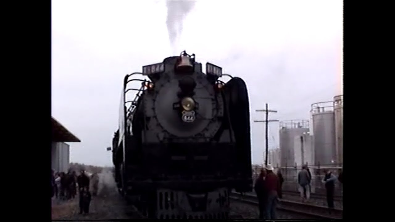 When the mighty steam train ruled the rails. Union Pacific 844 - YouTube