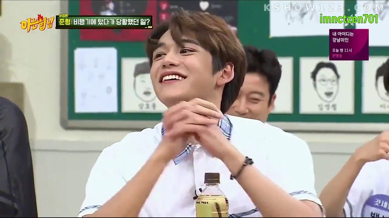 [Re-Up] NCT Lucas answering in Joon quiz & korean test - YouTube