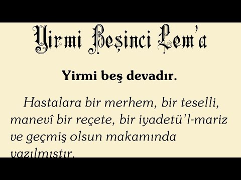 HASTALAR RİSALESİ  NAZIM GÖKÇEK #risaleinur