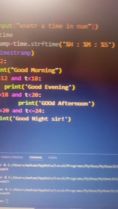 Simple Python Project Import time#importtime#project #python #shortsviral - YouTube