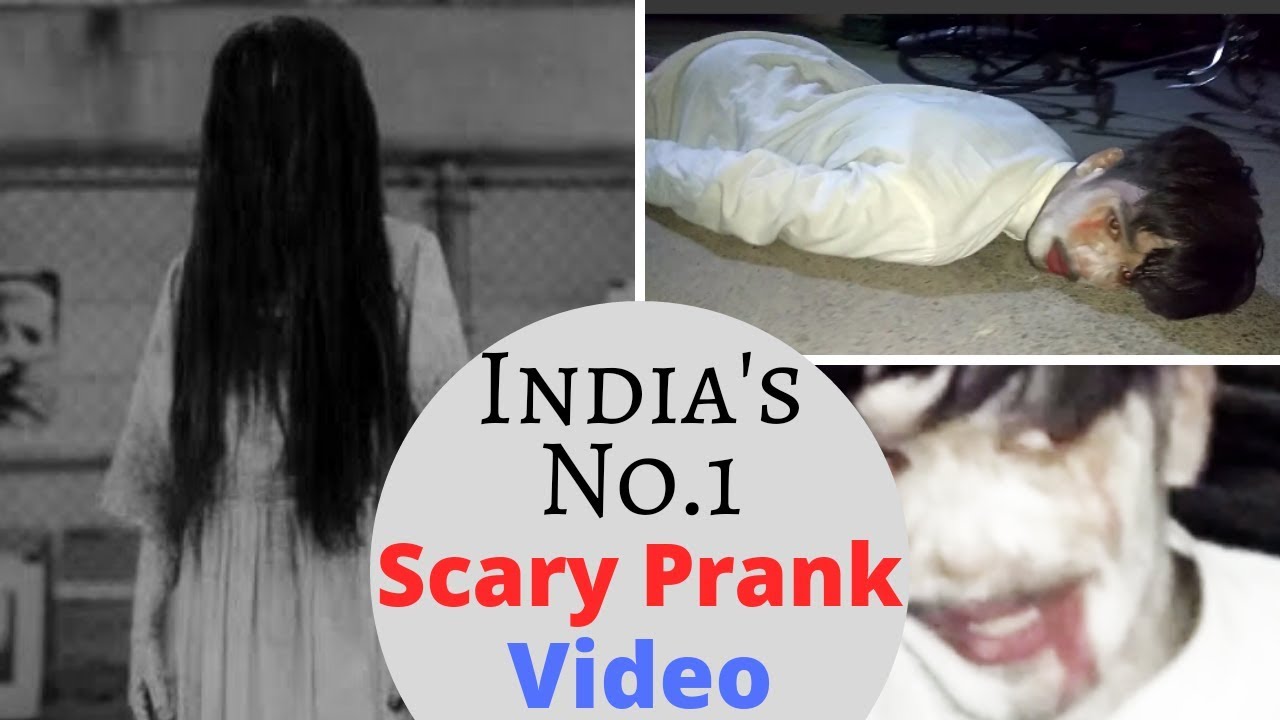 Funny Scary Ghost Prank in stranger street, You can't stop your ...