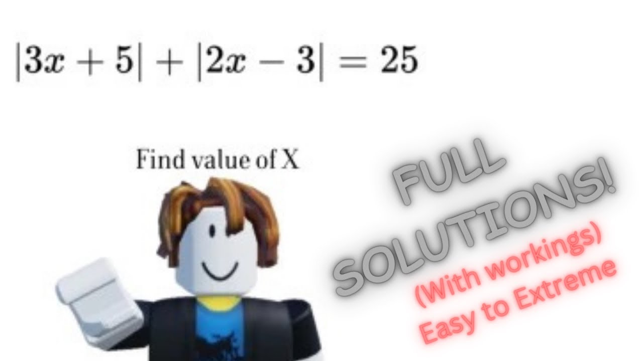 Hard Math Quiz Full Solution (Easy - Extreme) - YouTube