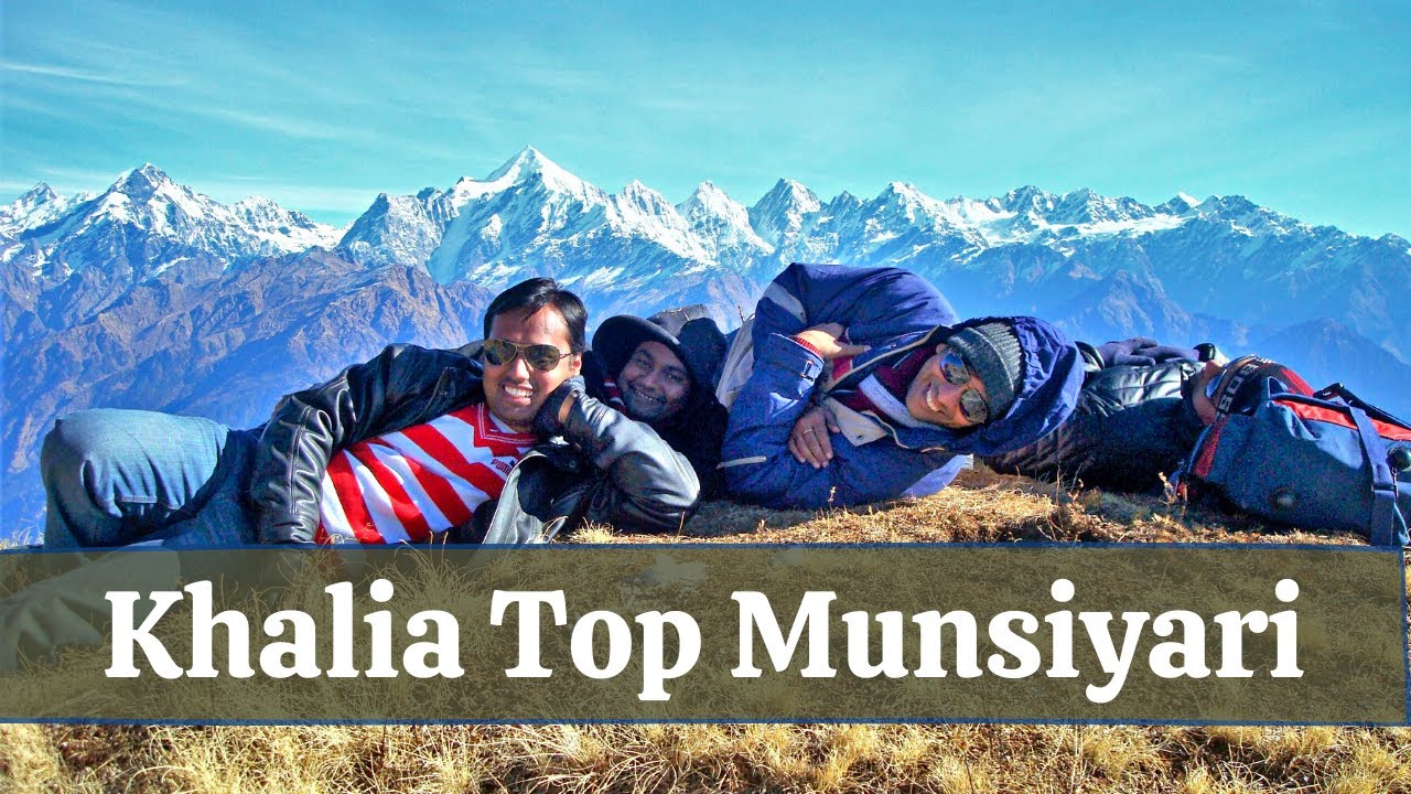 December में सिर्फ चार लोग रात भर Khalia Top पर | Camping at Khalia Top ...