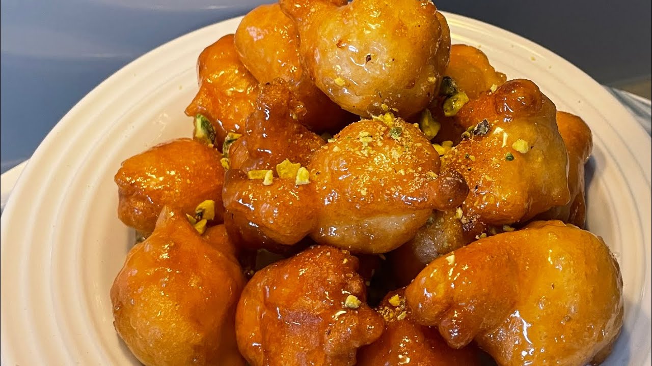 Awamat (Middle Eastern Vegan Donuts) - YouTube