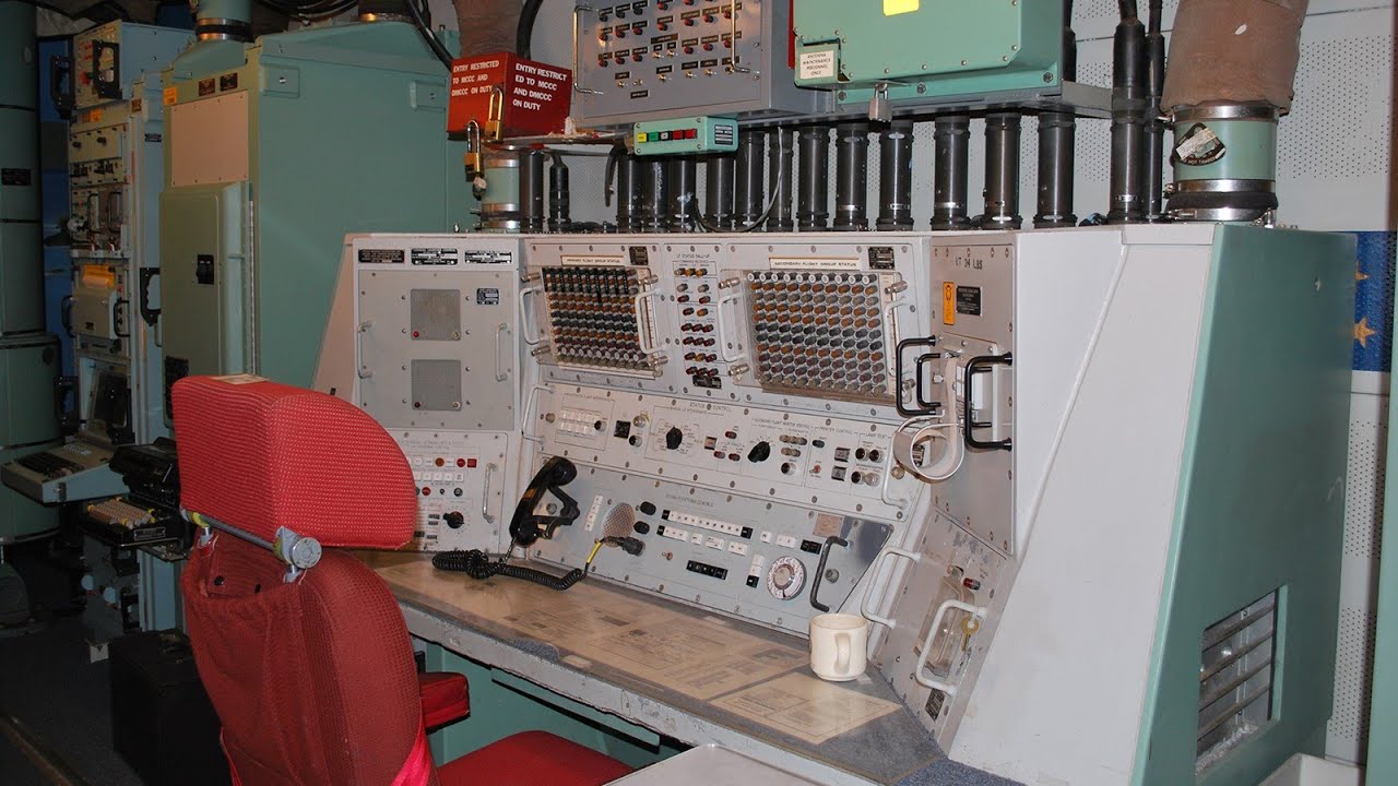 Underground Minuteman Missile Launch Console - YouTube