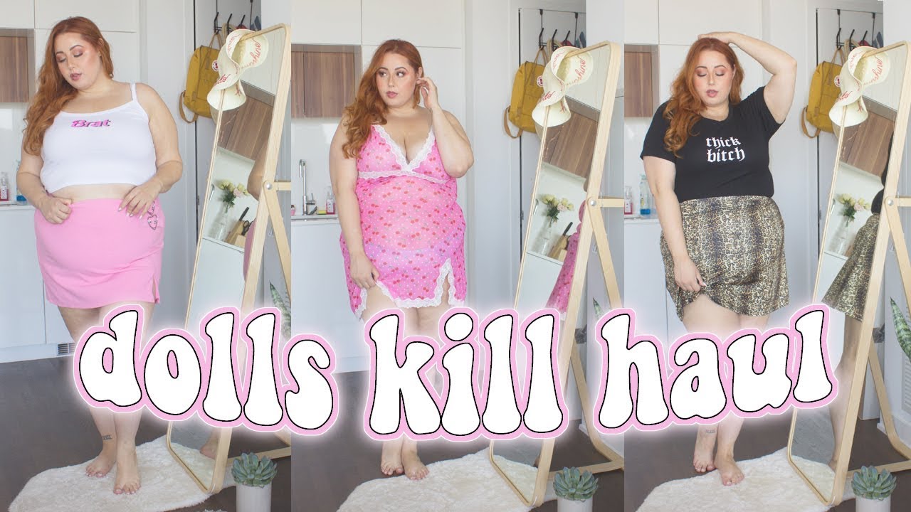 Dolls Kill Plus Size Haul - YouTube