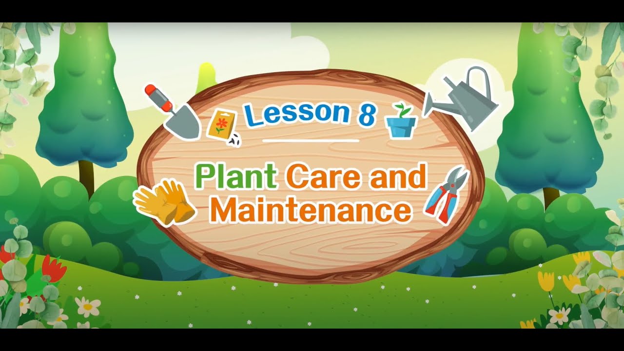 Community Garden Programme - Gardening Class (Lesson 8) - YouTube