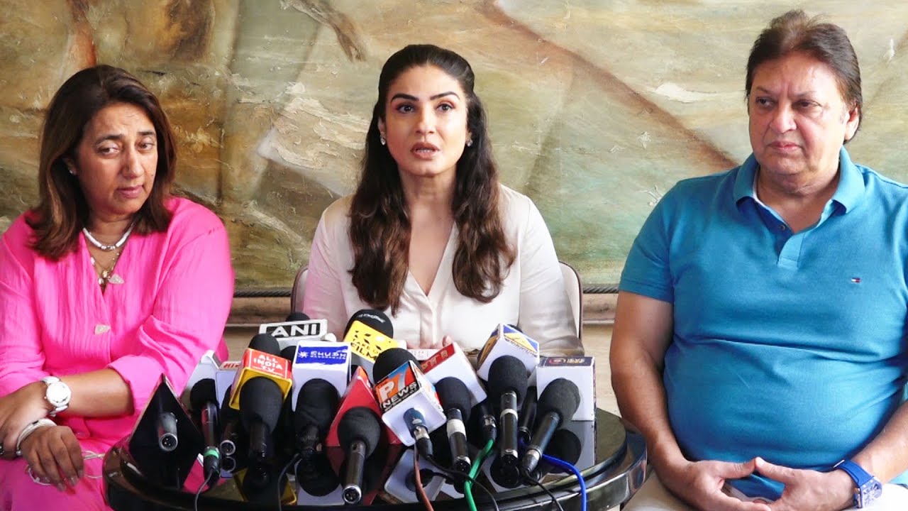 Raveena Tandon, Anu Ranjan And Shashi Ranjan At Jury Meet Of ITA Indian ...