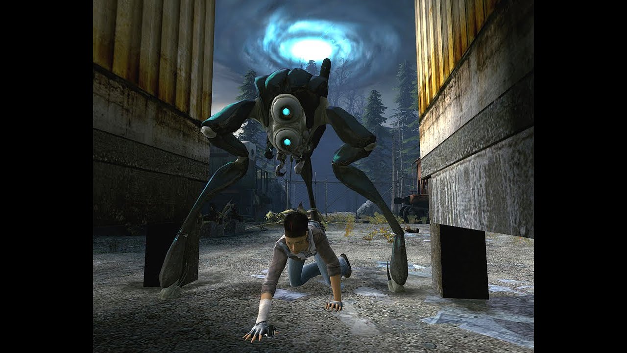 13. Half Life 2 Episode 2 слоуран - Мостостроитель Фримен - YouTube