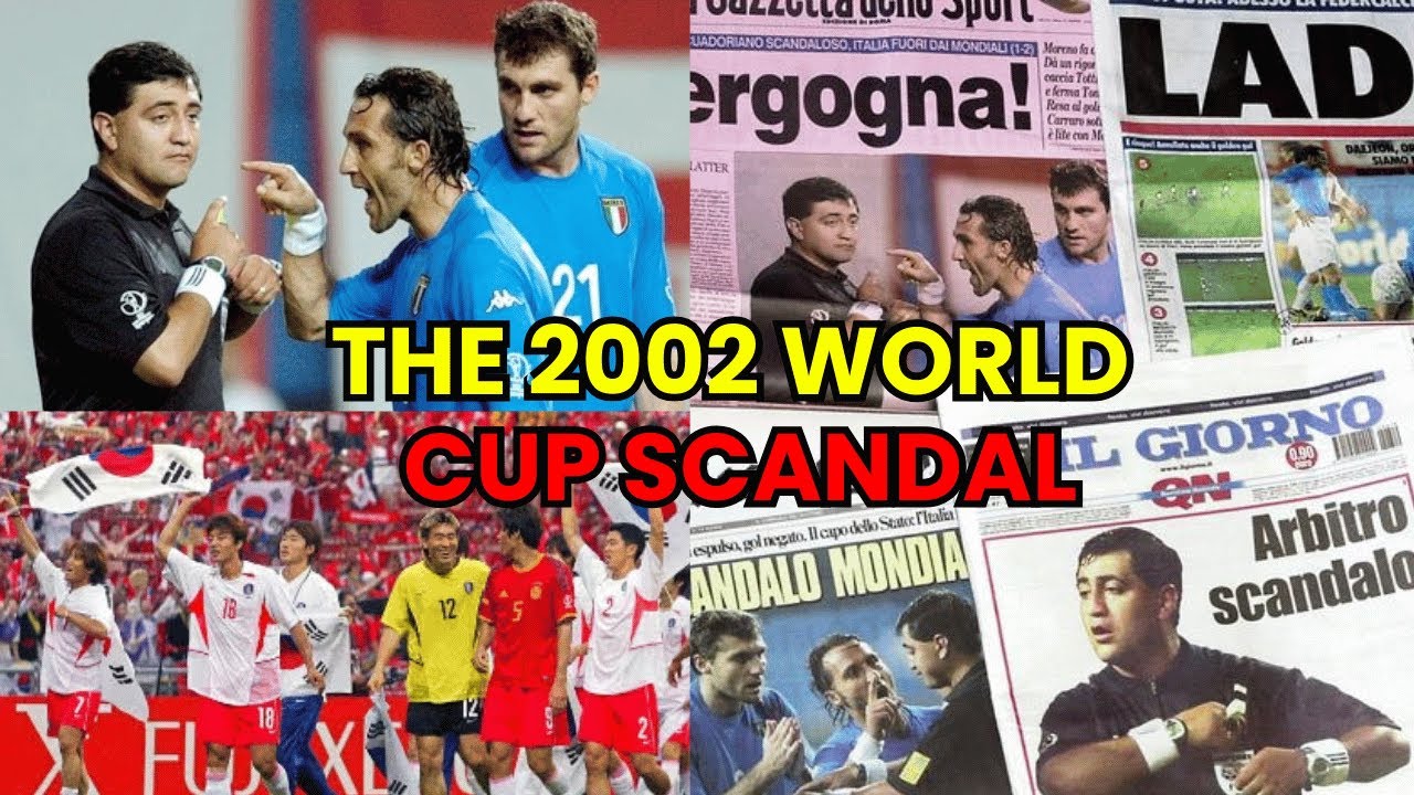 THE 2002 WORLD CUP SCANDAL! - YouTube