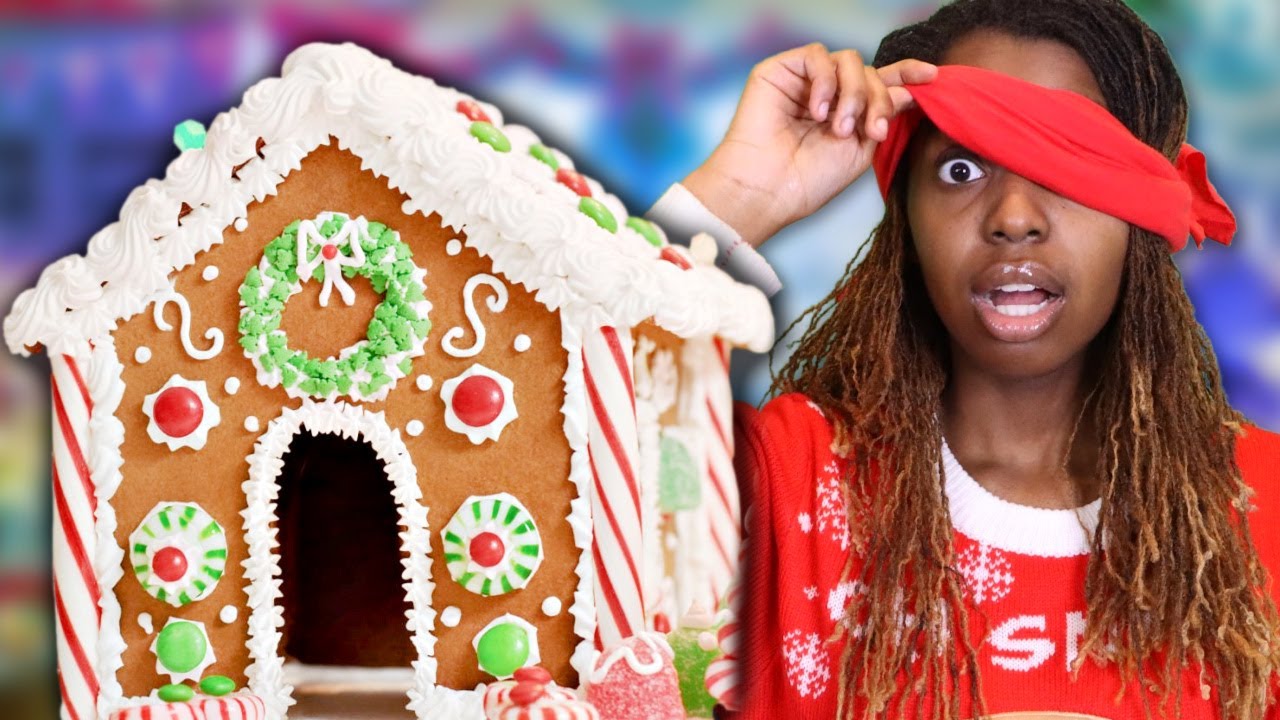 CHRISTMAS CHALLENGE THROWBACK *Gingerbread House Competition* - YouTube