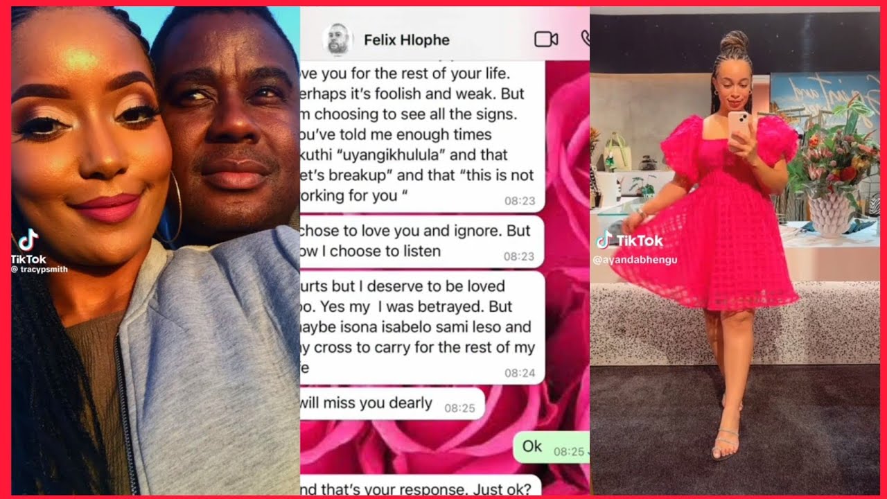 Felix Hlophe's Girlfriend Ayanda Bengu dumps him& XPOSE Him of being a ...