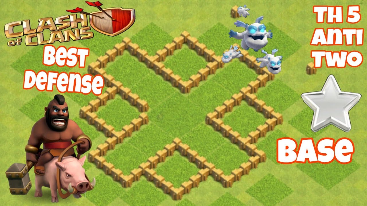 The Ultimate TH5 Base Guide: Defense & Attack #clashofclans #gaming ...