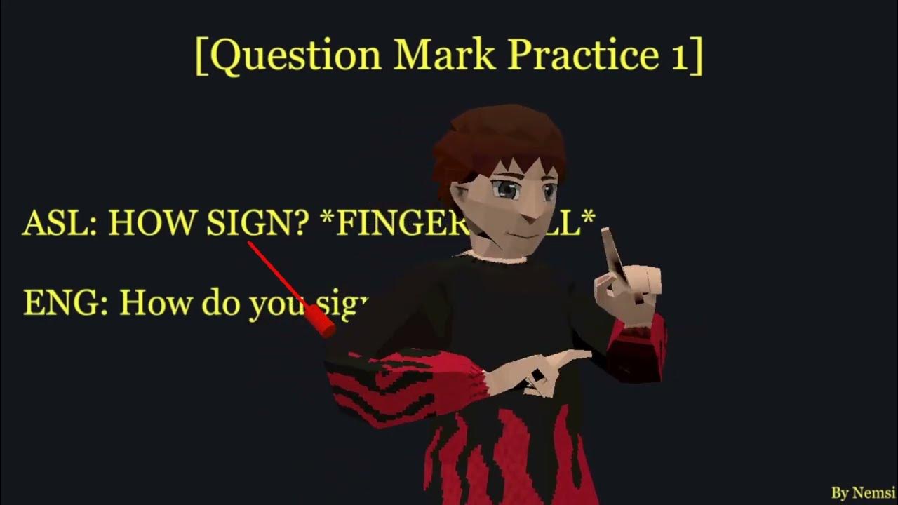 [VR ASL Lesson 5] Basic ASL Structure - YouTube