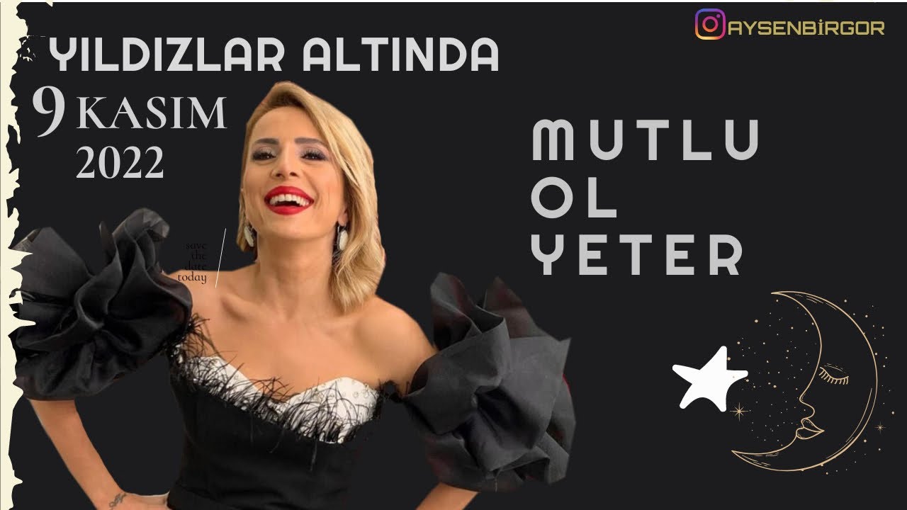 Ayşen Birgör | Mutlu Ol Yeter | Yıldızlar Altında 9 Kasım 2022 #YıldızlarAltında - YouTube