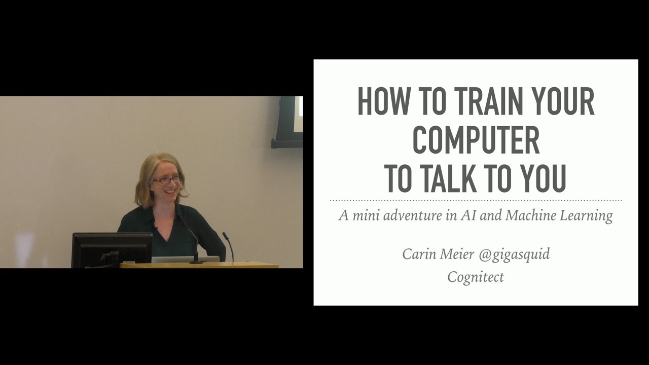How to Train Your Computer to Talk To You - YouTube