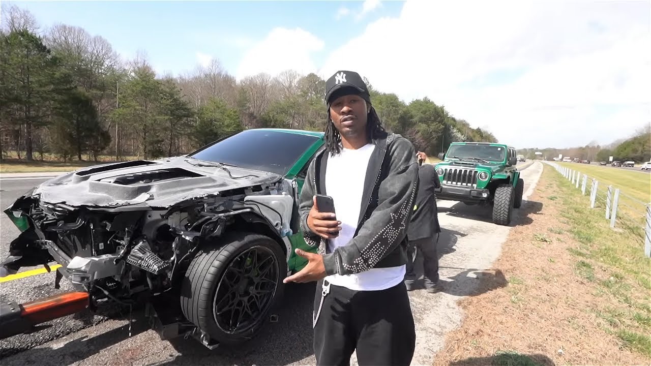 Duke Dennis CRASHES His Lamborghini Urus... And SURVIVES (INSANE) - YouTube