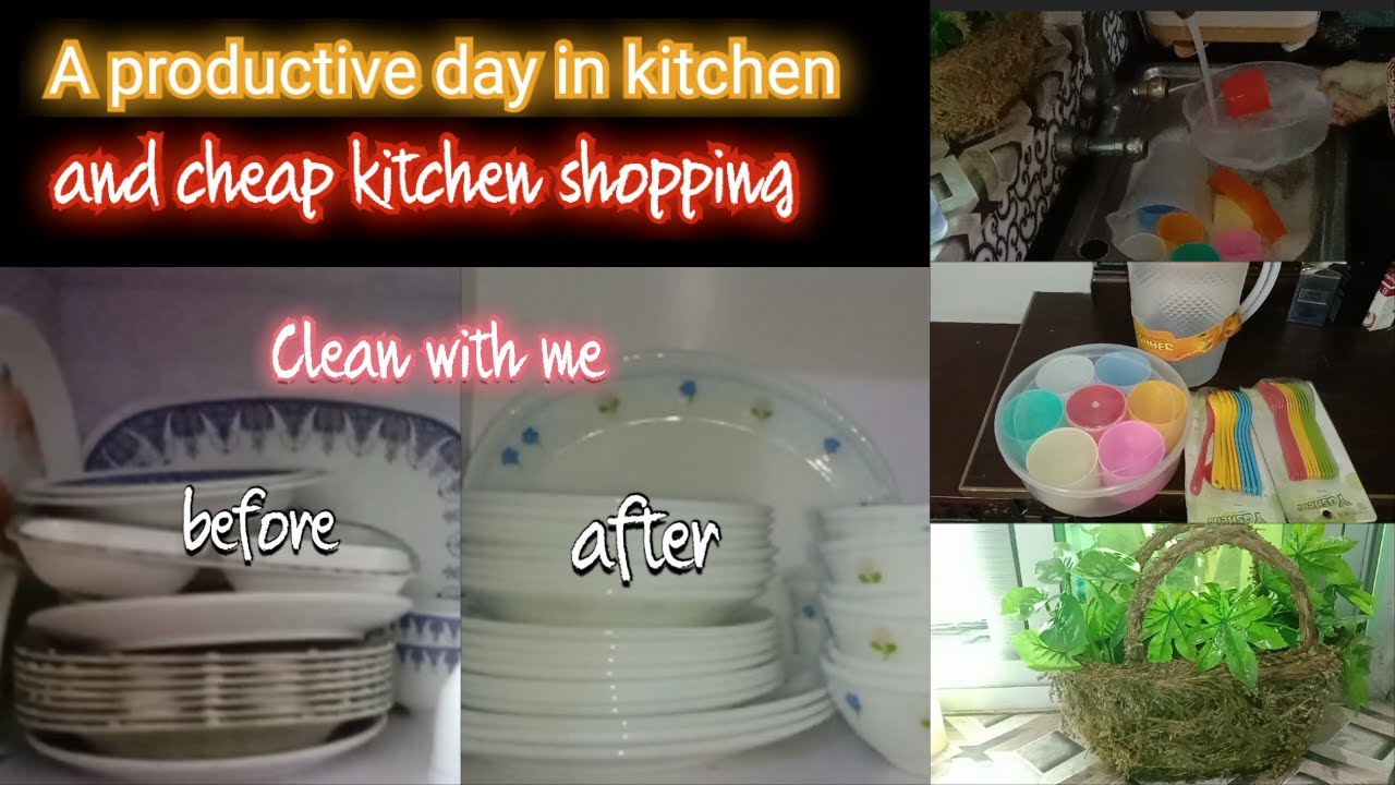 Monthly Kitchen cleaning routine || cleaning motivation || clean with ...