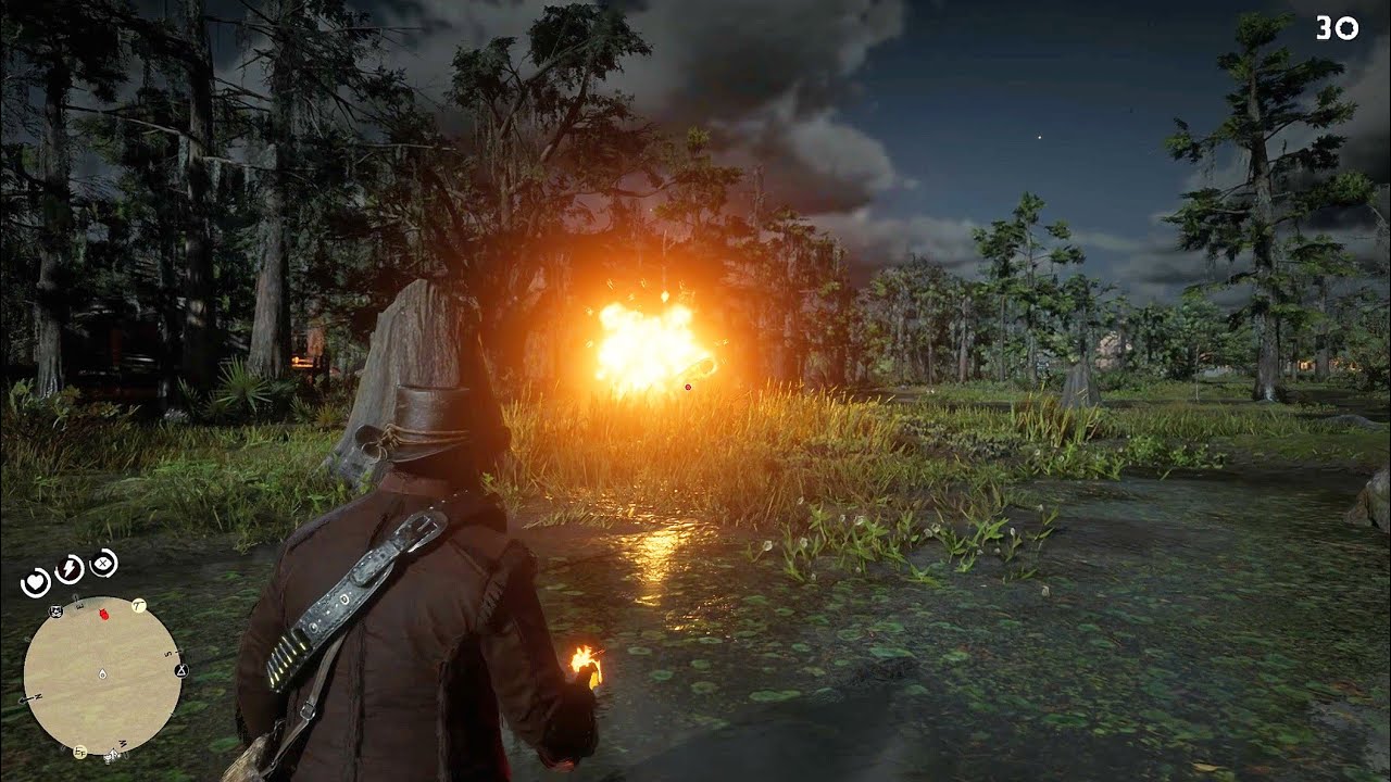 Rdr2 - Extremely painful death for these night folks - YouTube