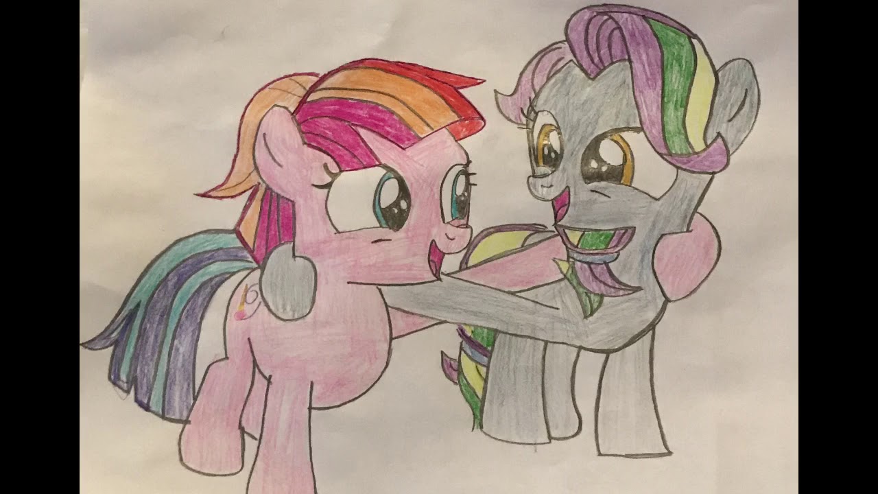 My drawing of Toola Roola and Coconut Cream - YouTube