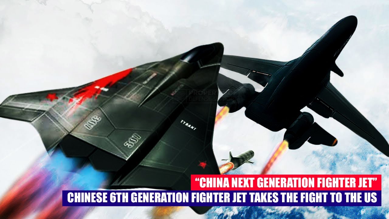 Chinese $BILLION 6th Generation Fighter Jet takes the fight to the US ...