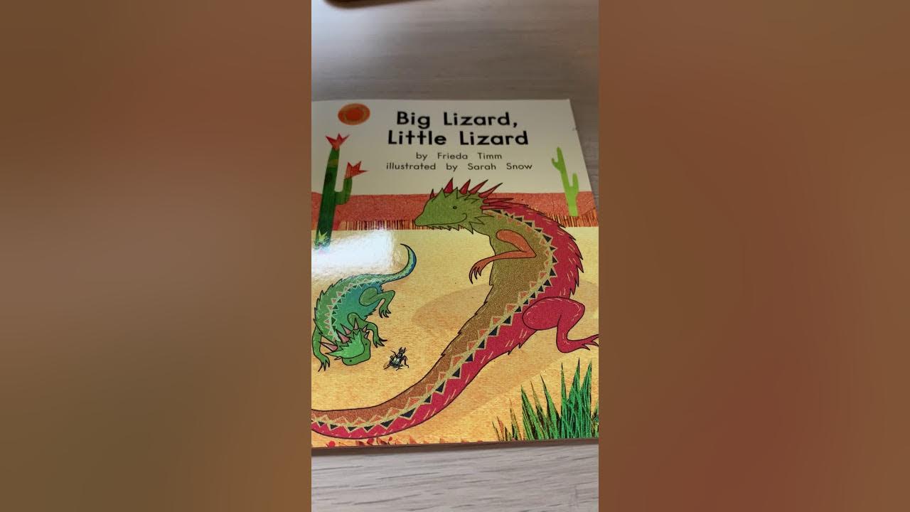 Big Lizard, Little Lizard Book Introduction - YouTube