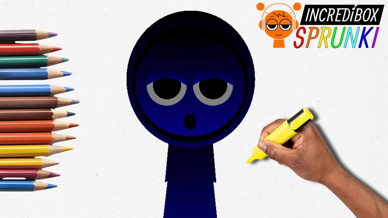 How to Draw Sprunki JEVIN HORROR | Exclusive Incredibox Character ...