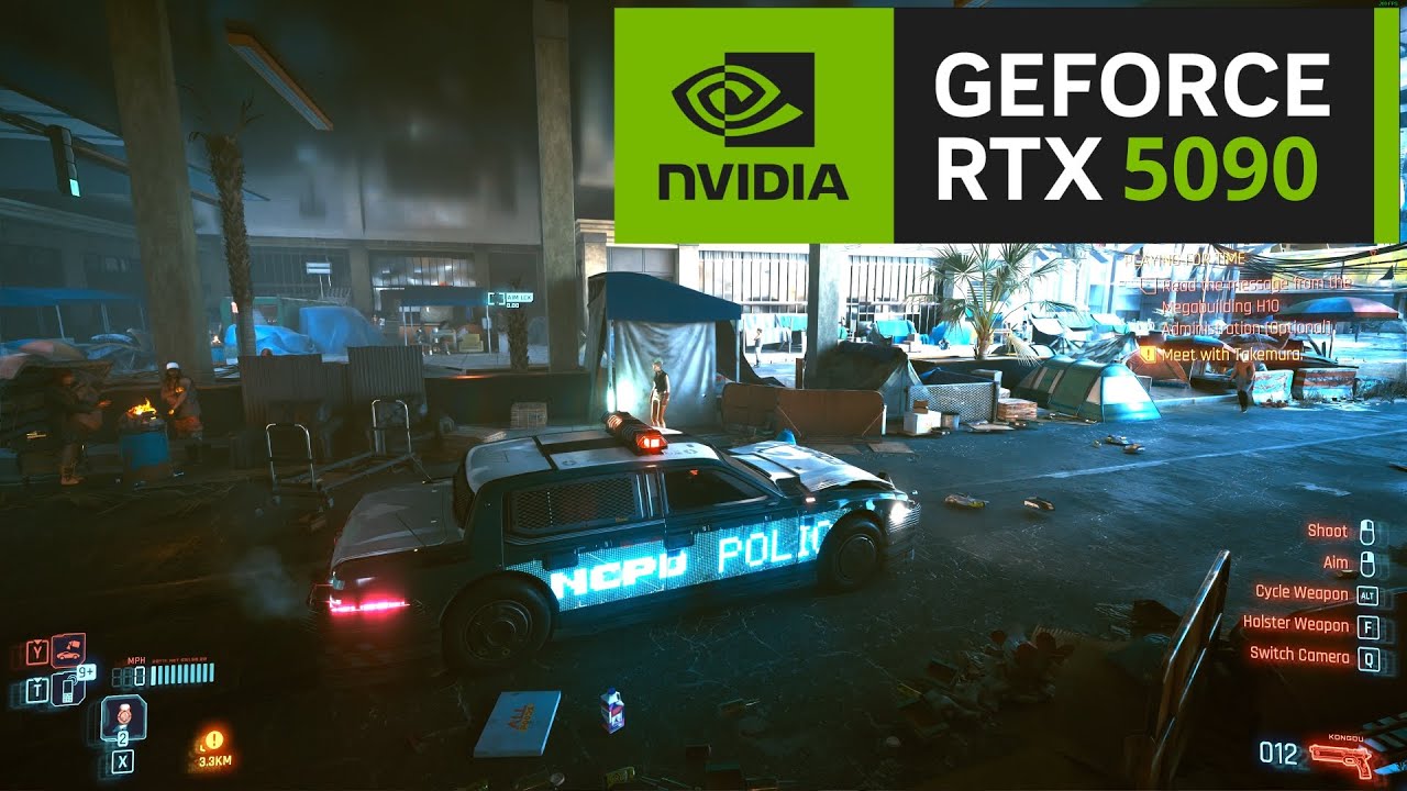 CYBERPUNK 2077 : RTX 5090 32GB (4K Max Settings | DLSS - Quality | 4x ...