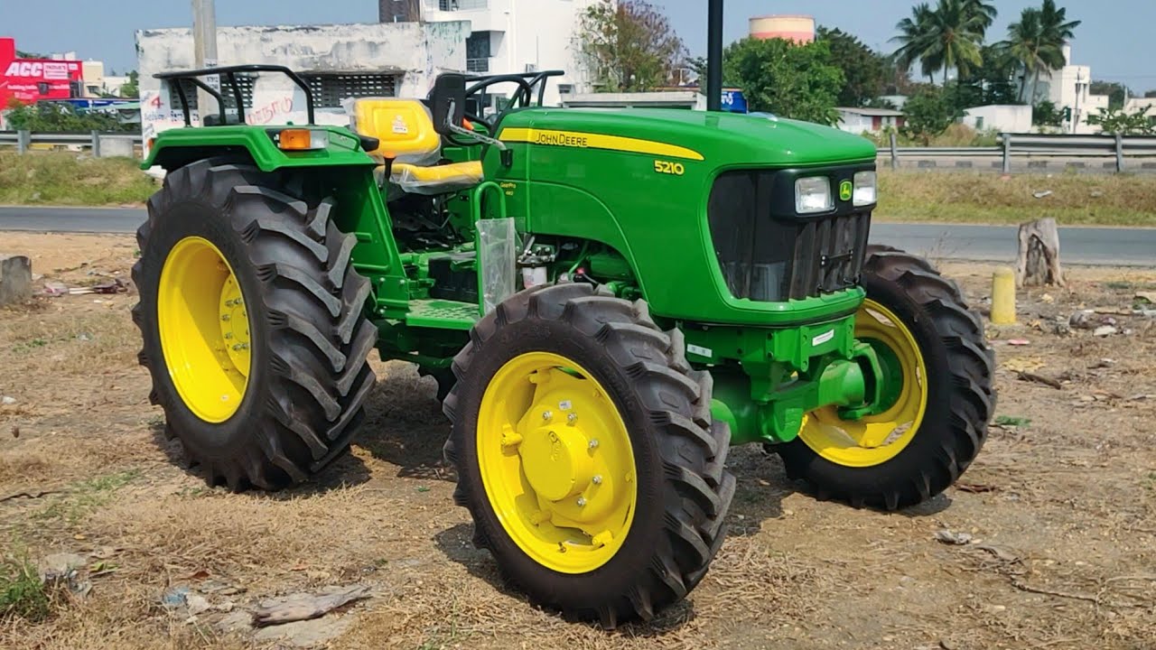 John Deere 5210 4wd Gear Pro Full Review 50 HP Allrounder Features