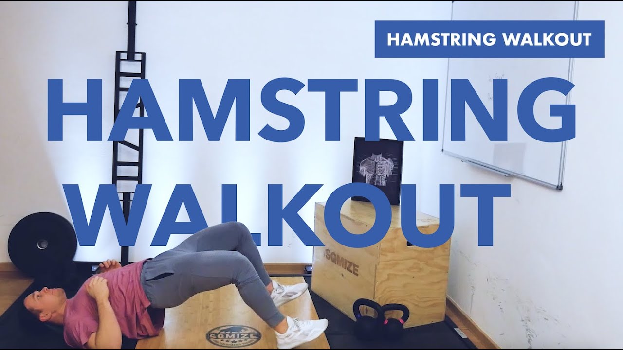Hamstring Walkout - YouTube