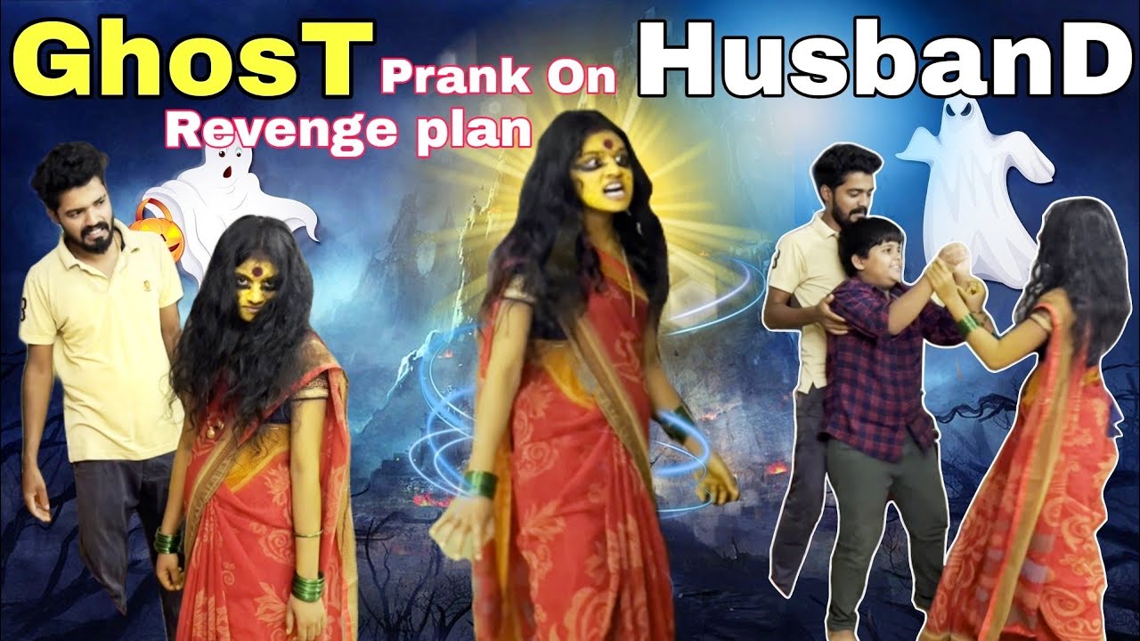 Revenge ghost Prank On Husband // went full crazy // #dileshnayak # ...