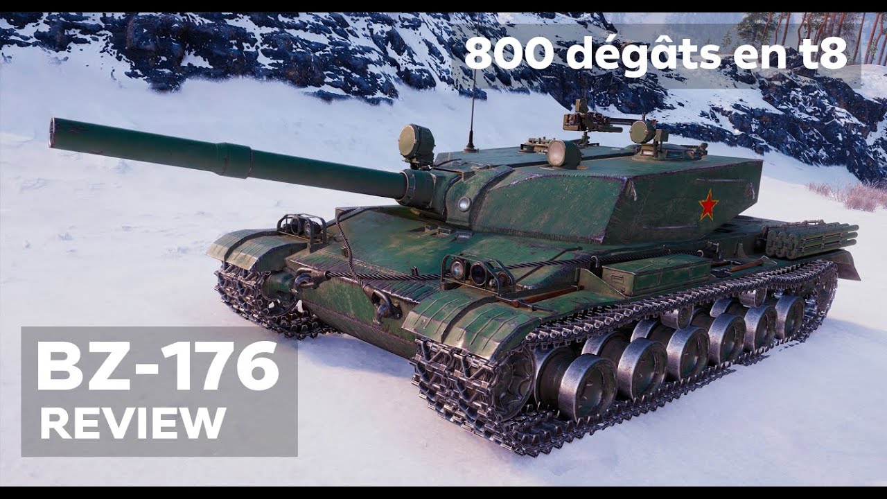 WoT - Présentation du BZ-176 - Un 160mm en t8 ?? - YouTube