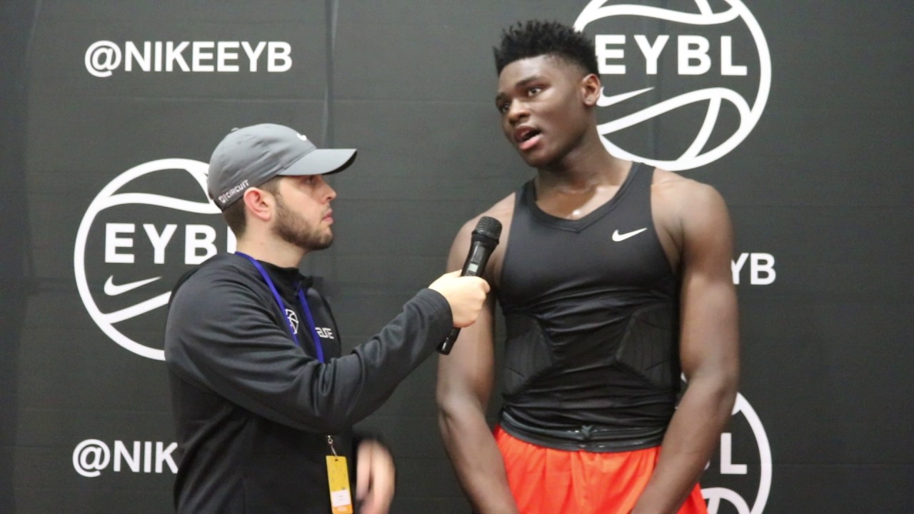 EYBL Session 1: Interview with City Rocks (NY) sophomore Isaiah Stewart ...