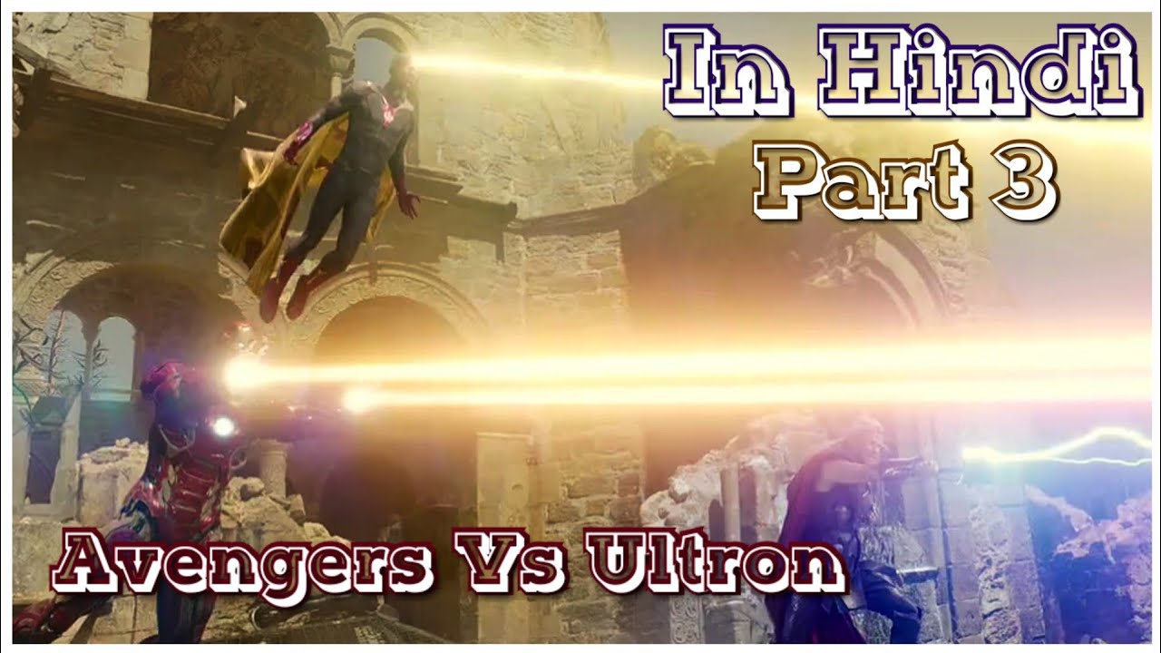 Avengers Vs Ultron (Part 3) "Sokovia" || Ultron Death 💀 scene _Ultrons ...