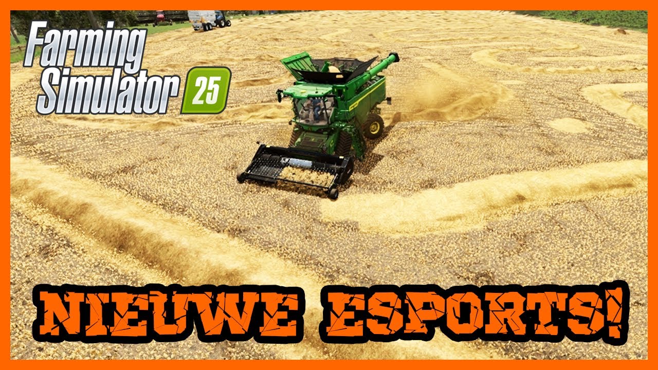 Nieuwe Farming Simulator Esports! - YouTube