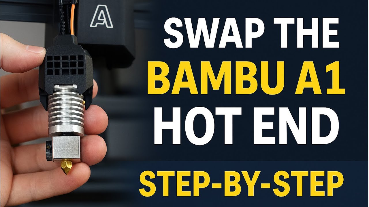 How to Swap the Bambu A1 Hot End | Step-by-Step Guide - YouTube