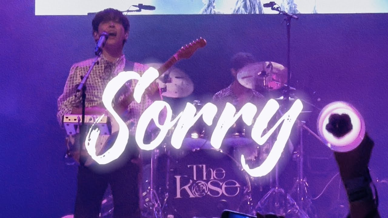 The Rose (더로즈) - Sorry Fancam 직캠 - The Rose: HEAL TOGETHER World Tour ...