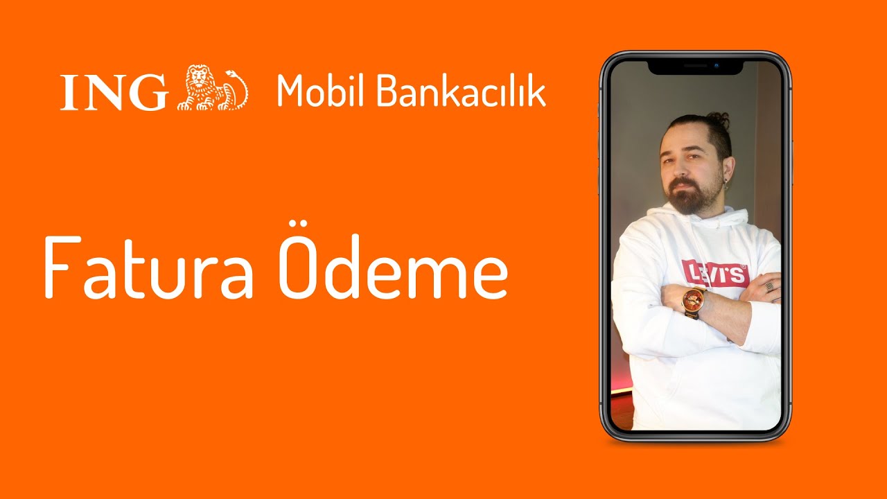İNG Bank Mobil Bankacılık Fatura Ödeme - YouTube