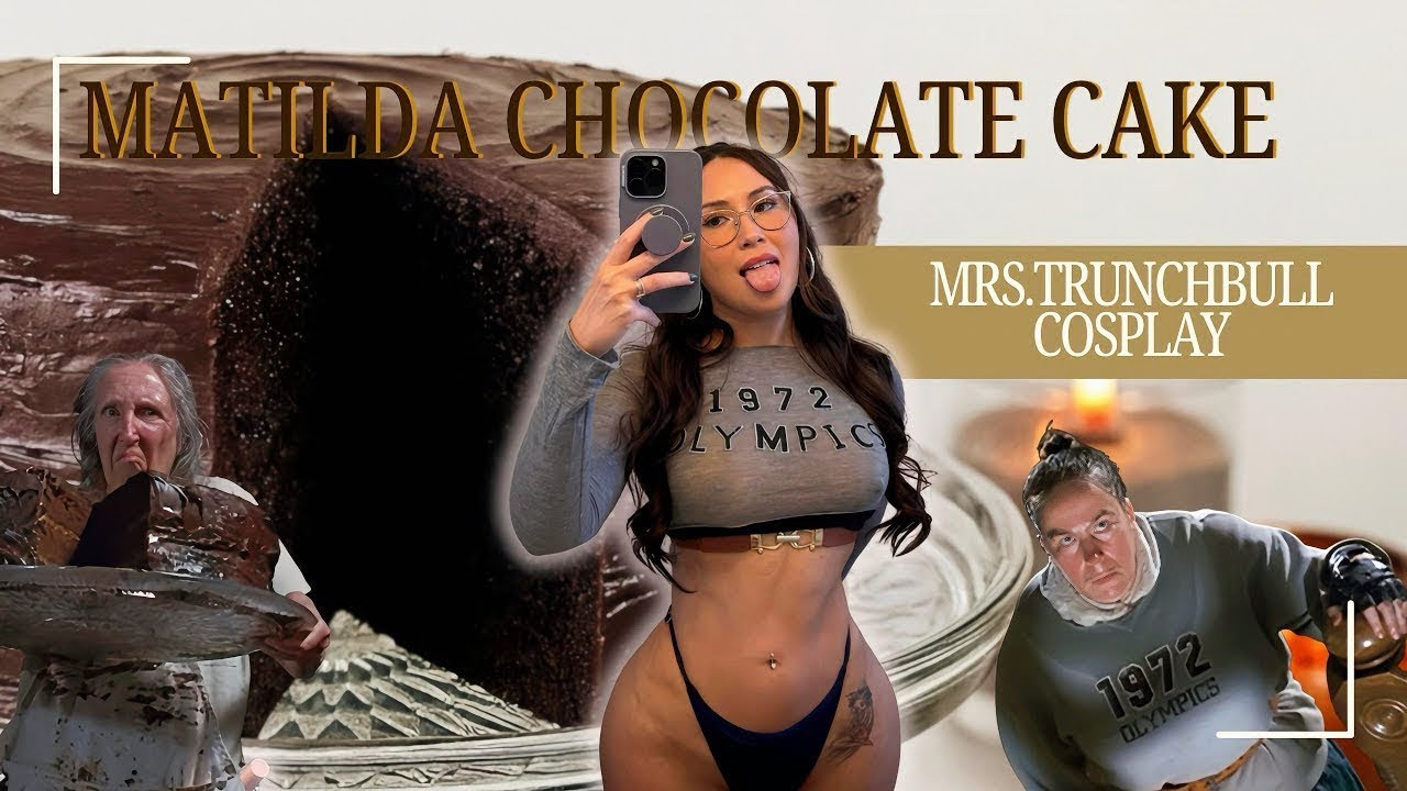 BIGGEST CAKE EVER! (Matilda VIRAL Chocolate Cake Recipe!) - YouTube
