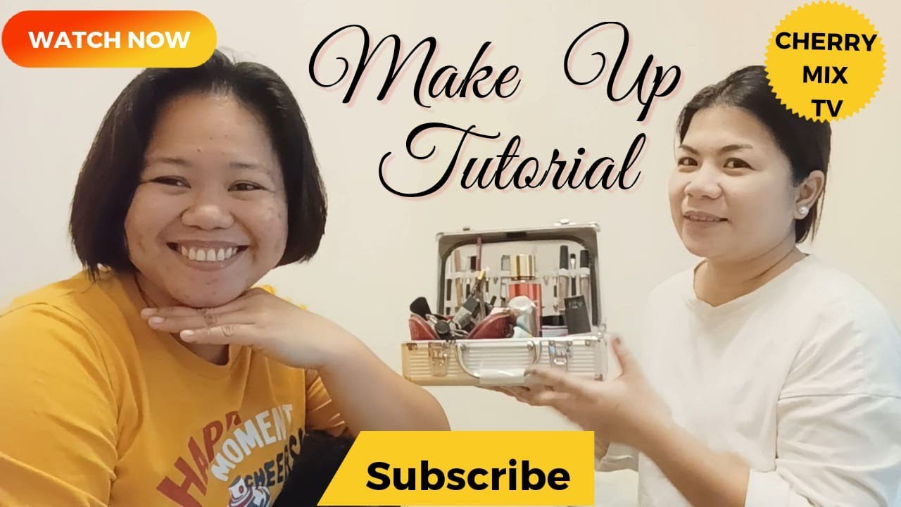 MAKE UP TUTORIAL with my KAMBAL |may nanggigil!!! ano kayang ...